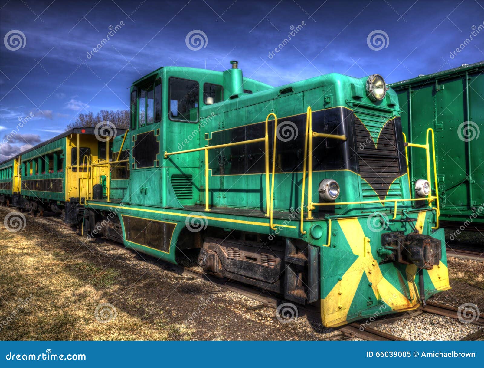 Old Passenger Train stock image. Image of commerce, horse - 66039005