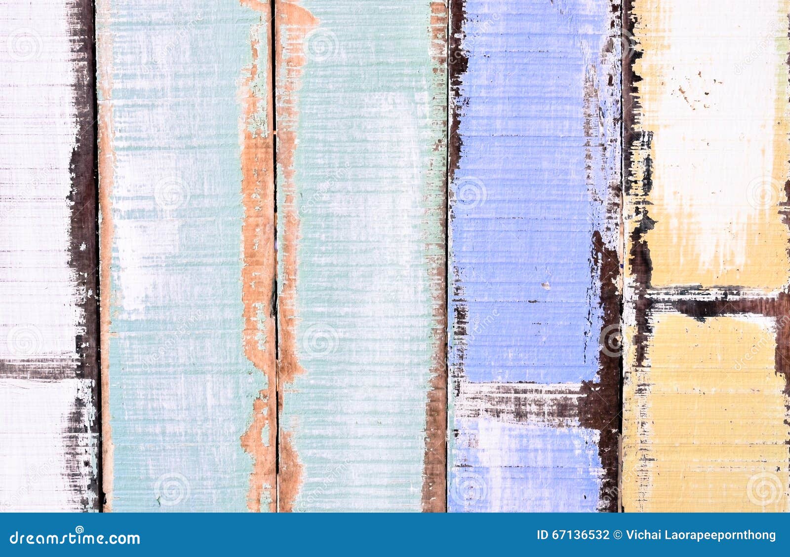 Old Pastel Color Wood Panels Stock Photo - Image of brown, concept ...