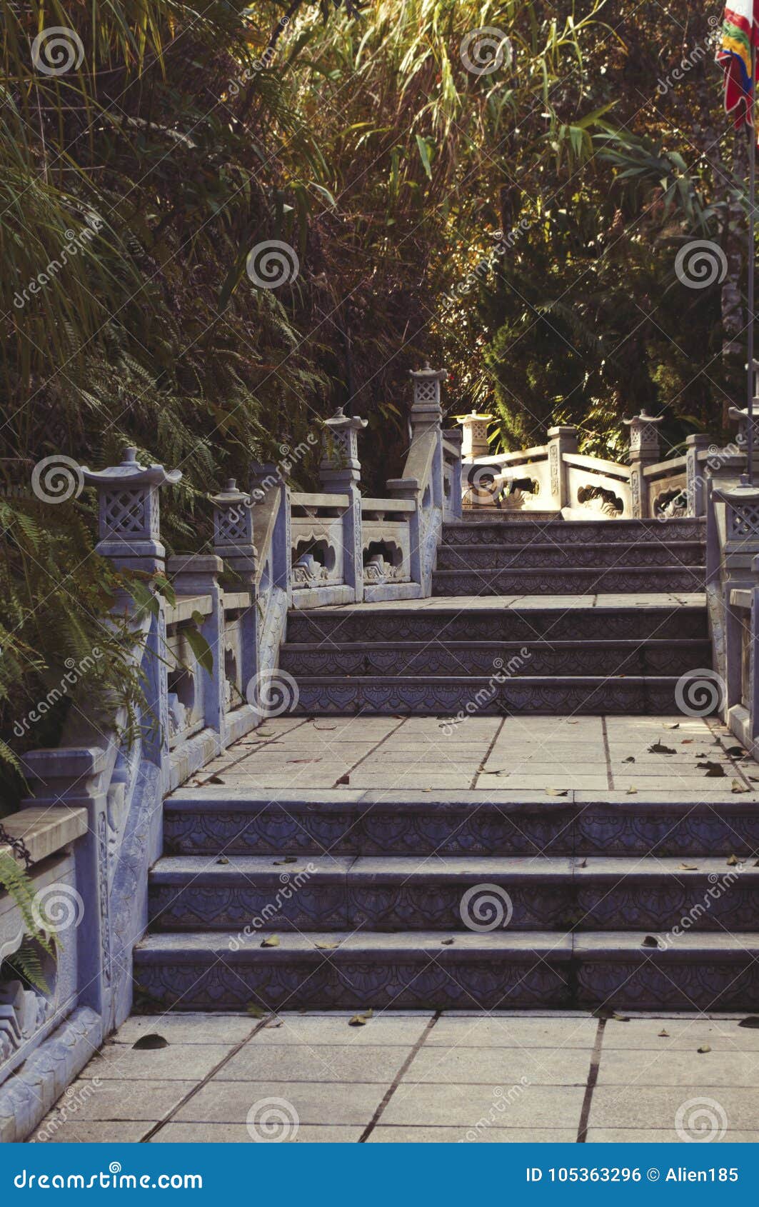 Old path to temple stock photo. Image of oriental, nature - 105363296