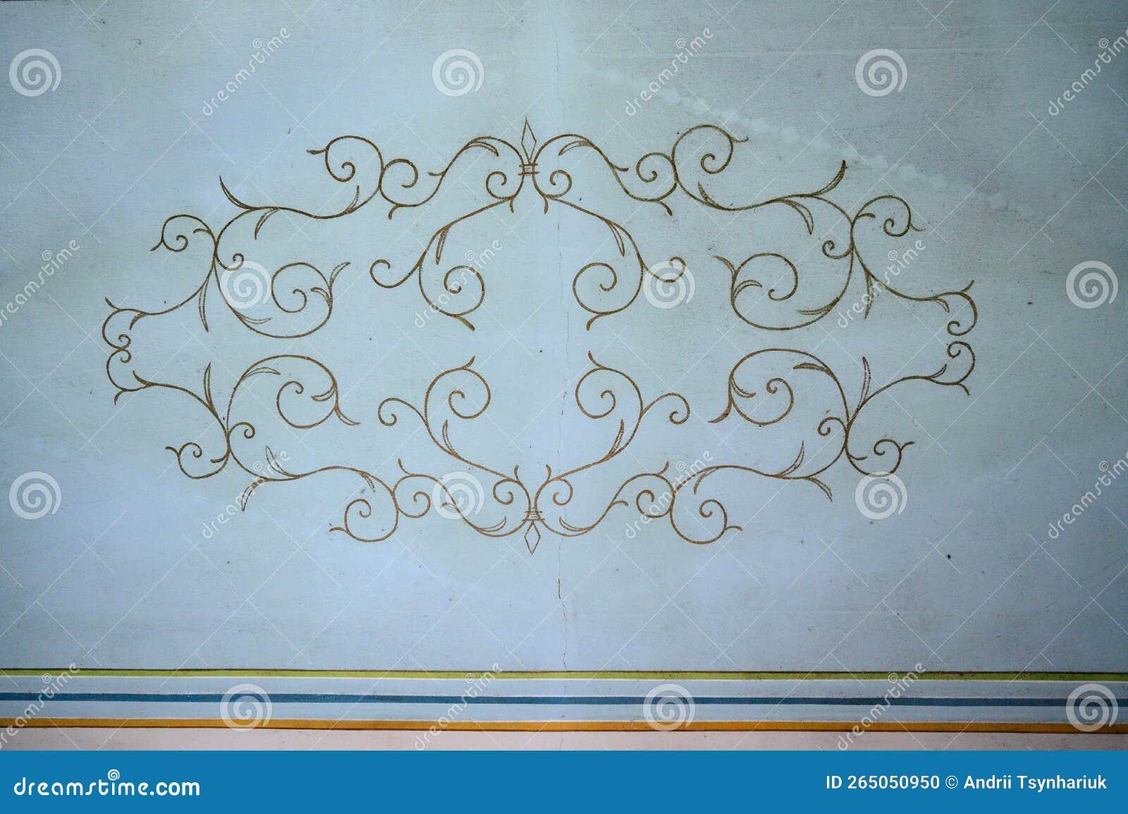 Old Patterns from the Interior of an Abandoned Building Stock Photo ...