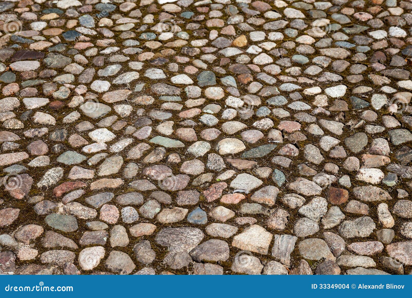 Old paved roadway stock photo. Image of ground, floor - 33349004
