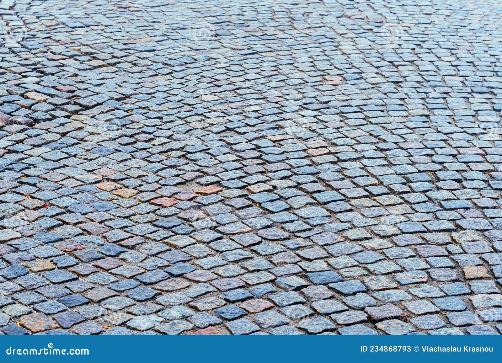 Paving Stones Pathway Texture. Cobblestone Road Pattern for Background ...