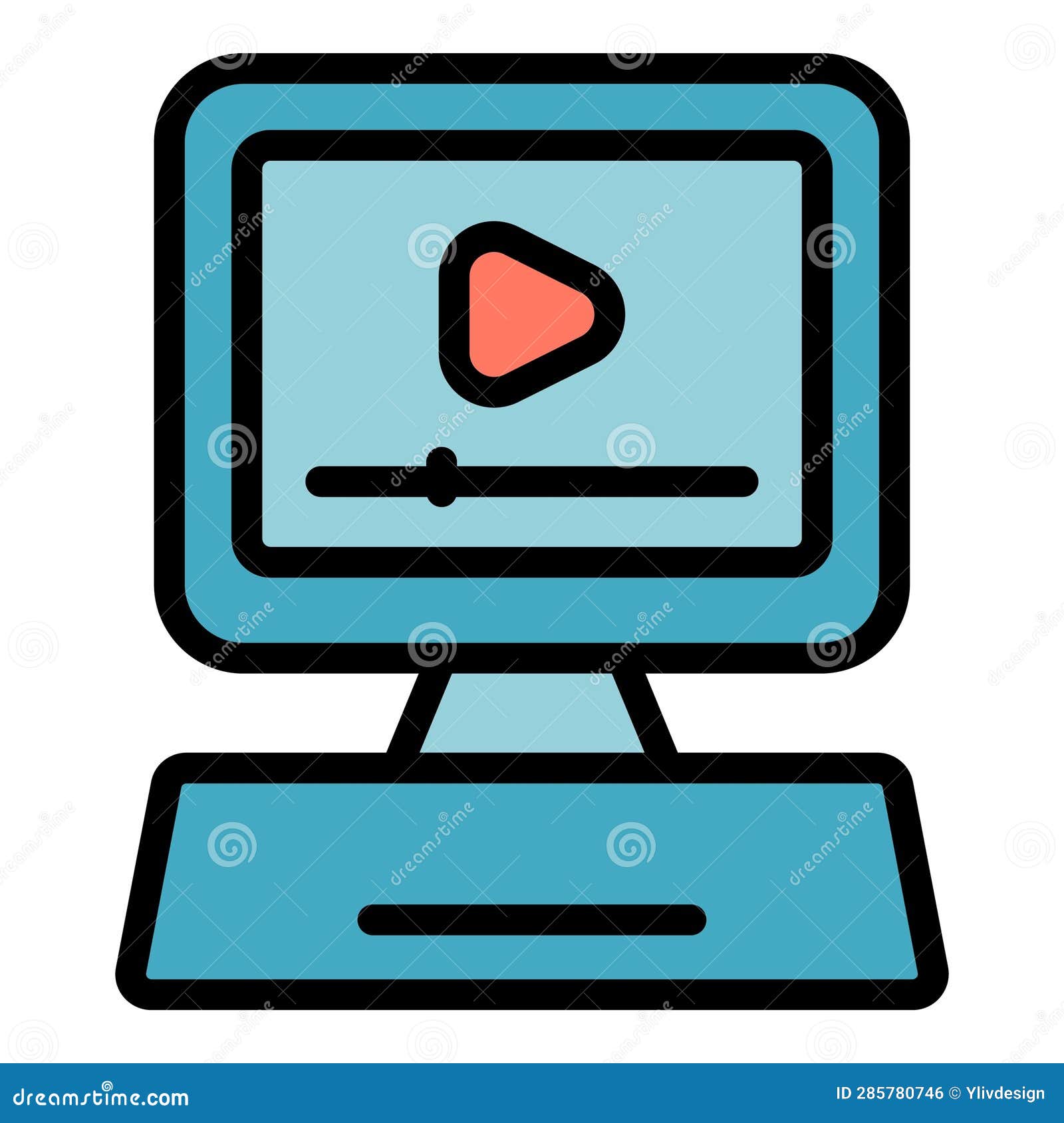 Gameplay Icon On White Background. Simple Element Illustration From ...