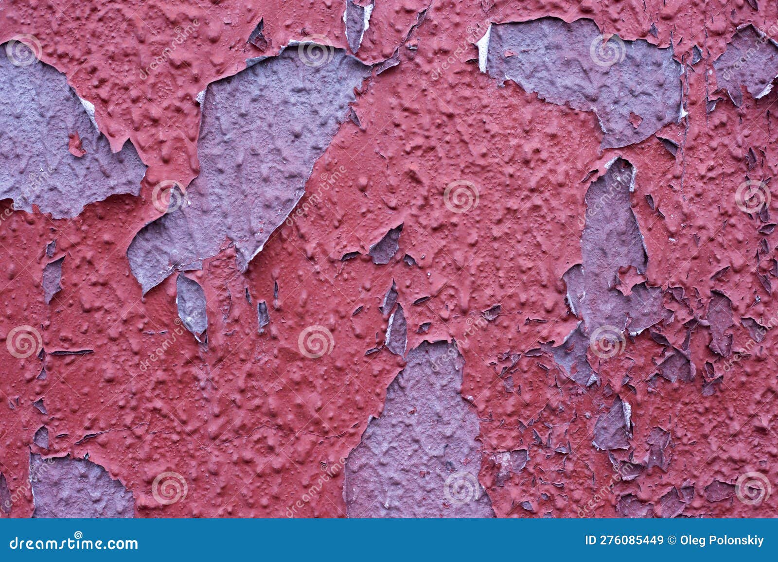Cracked Peeling Red Paint Background Texture Stock Image - Image of ...