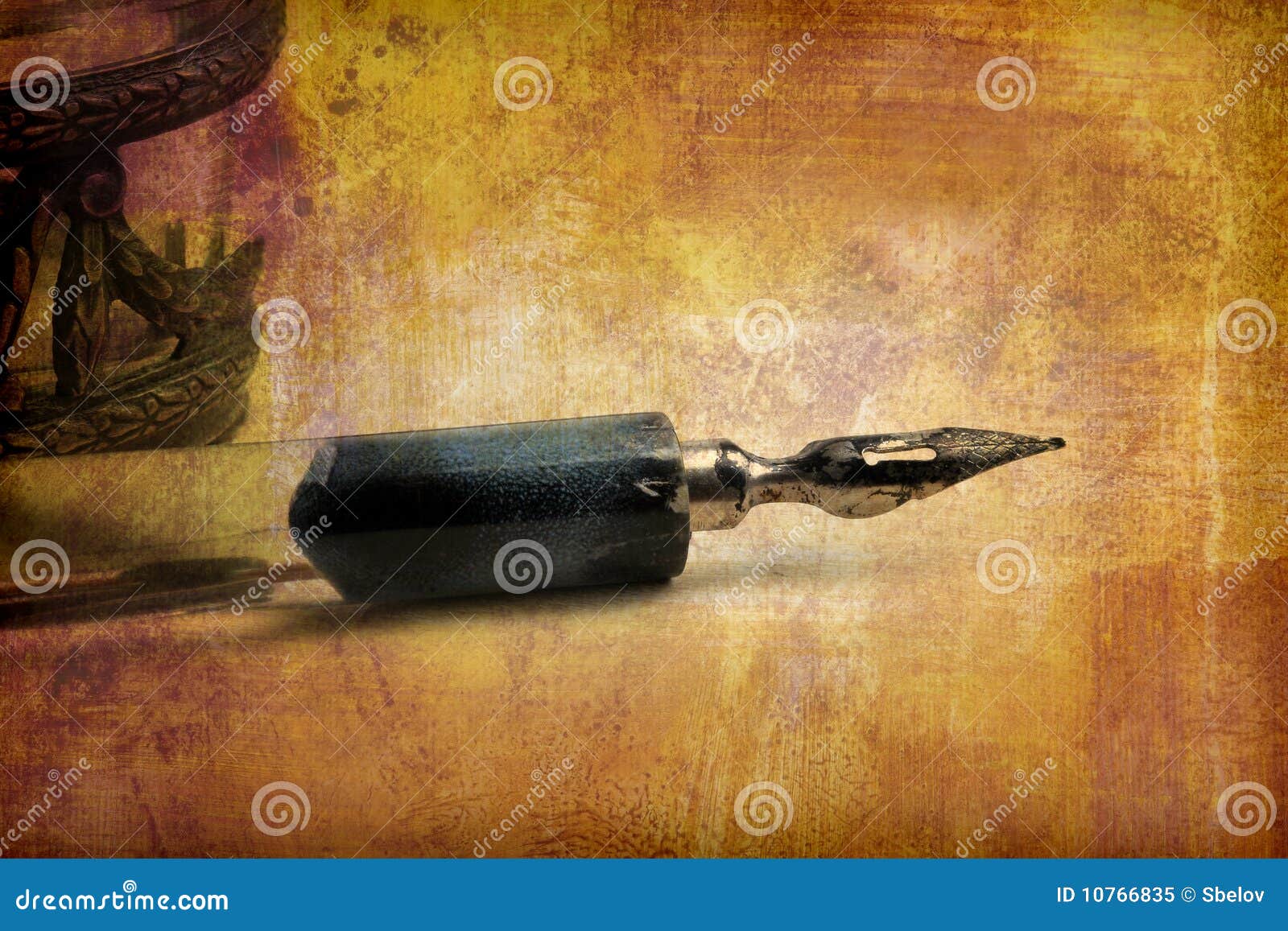 Old pen stock image. Image of feather, revival, classic - 10766835