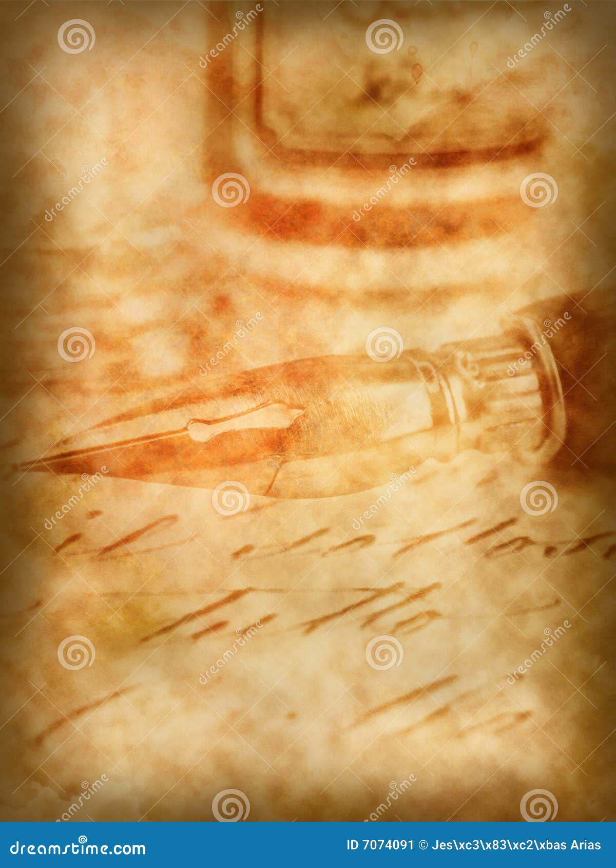 Retro Calligraphy Hand Lettering Font. Vector Alphabet | CartoonDealer ...