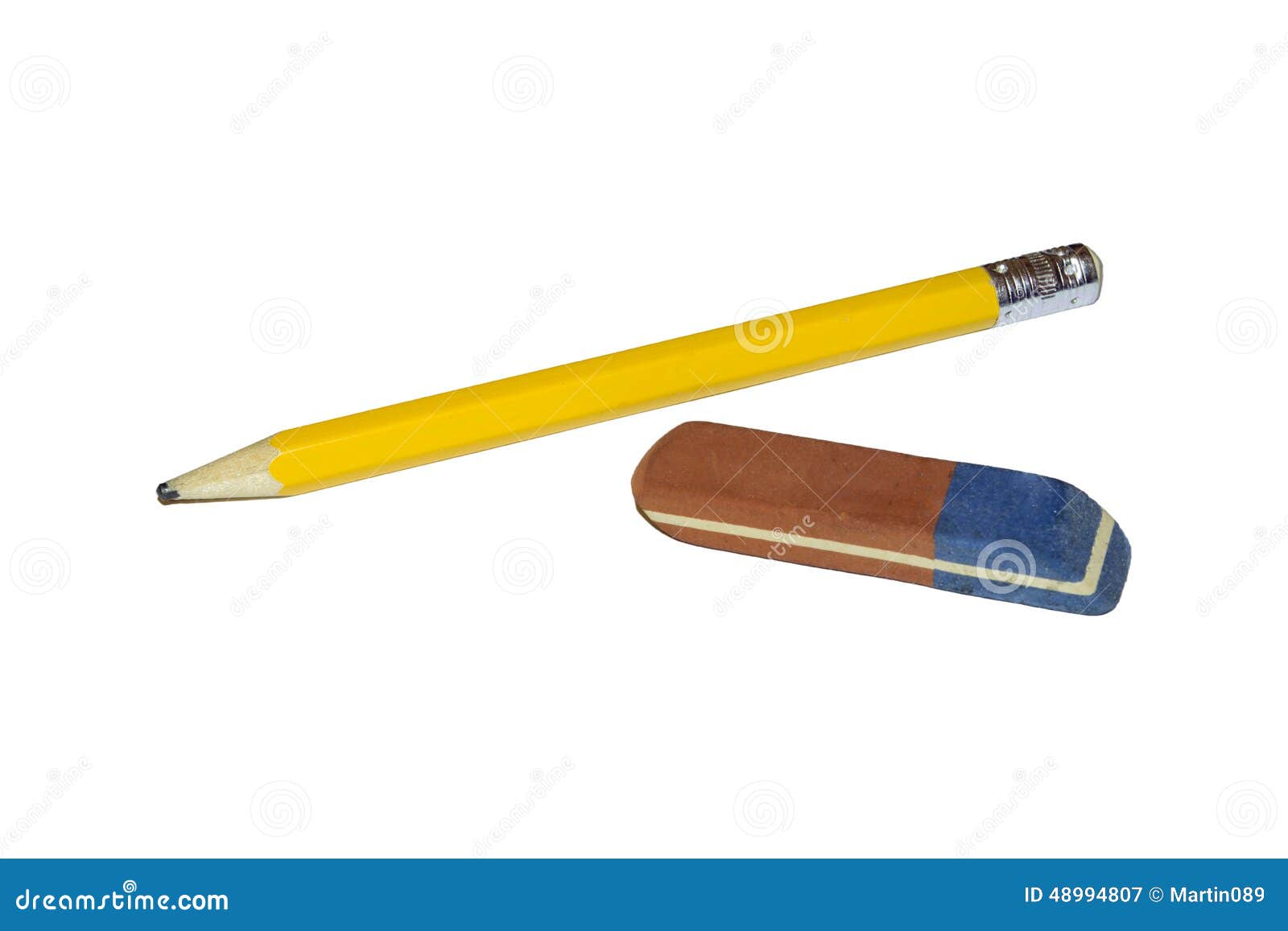 Pencil, Eraser, Sharpener, Wood Meter Ruler Royalty-Free Stock Photo ...