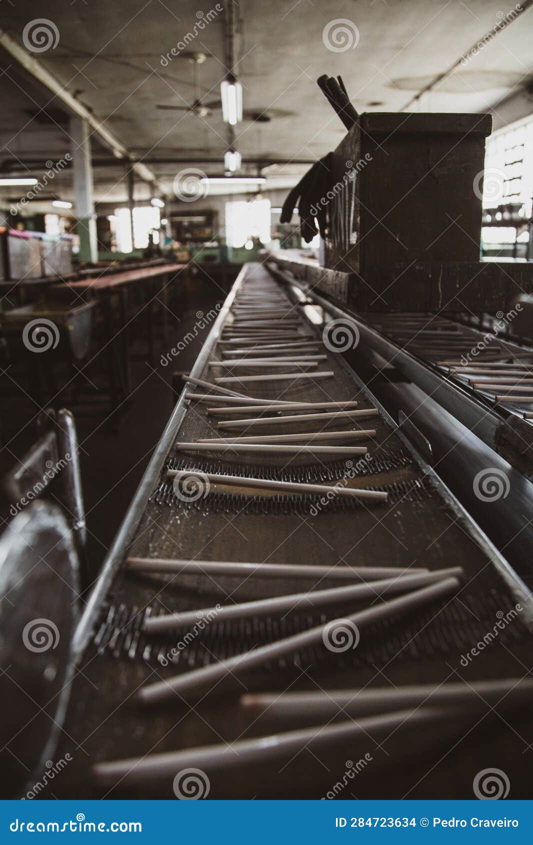 Old Pencil Factory, Pencil Manufacturing Stock Photo - Image of ...