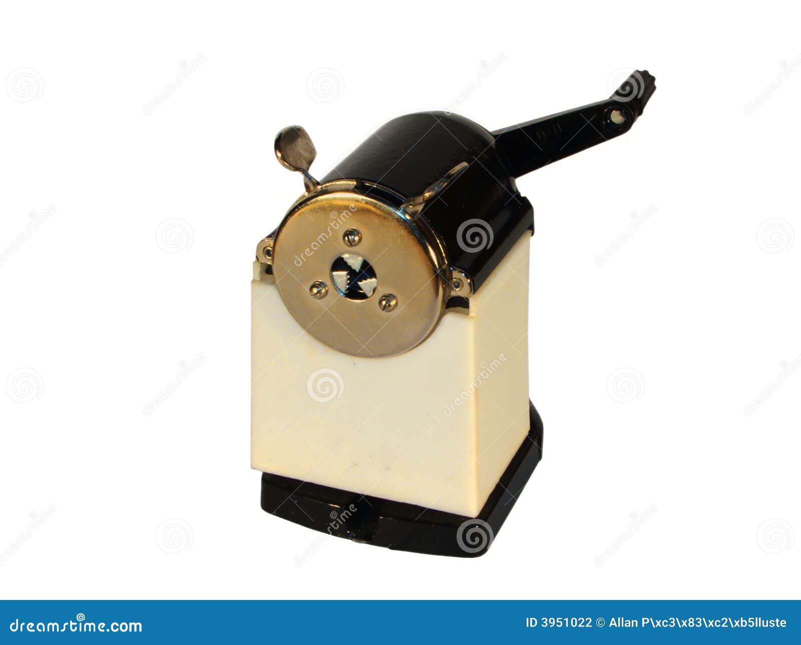 Old pencil sharpener stock photo. Image of yellow, business - 3951022