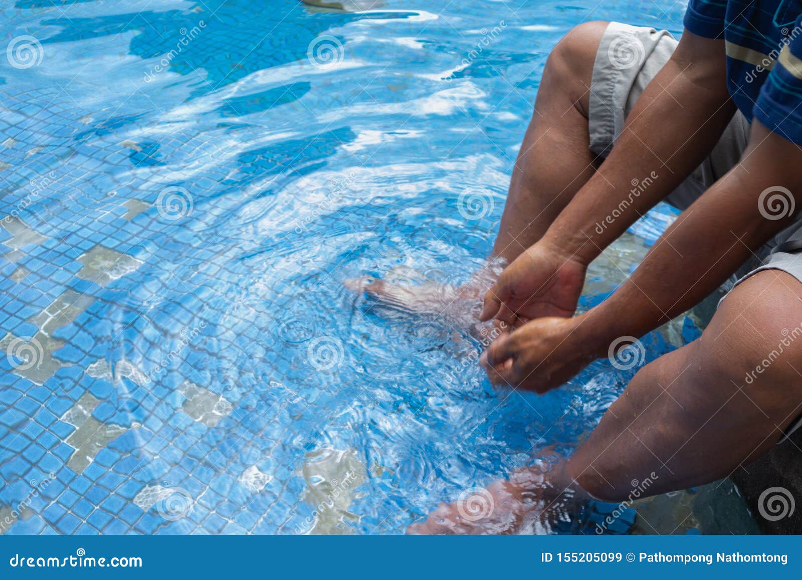 Old People Feet at Hot Spring Stock Image - Image of person, asia ...