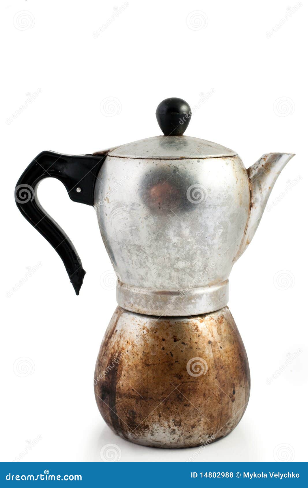 Old percolator stock photo. Image of traditional, heat - 14802988
