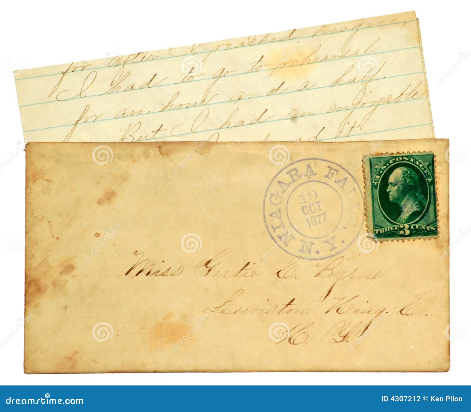 Old Personal Letter. editorial photography. Image of postal - 4307212