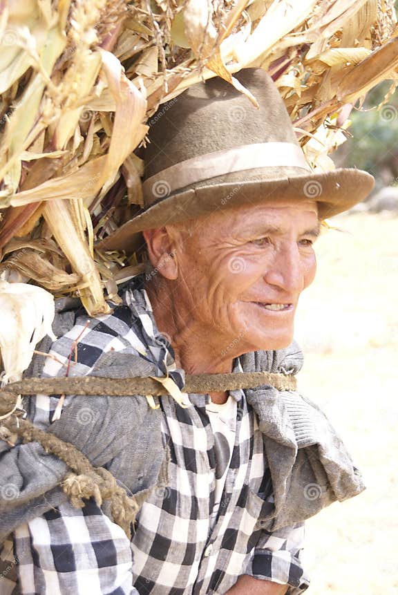 Old Peruvian man editorial photography. Image of senior - 21543927