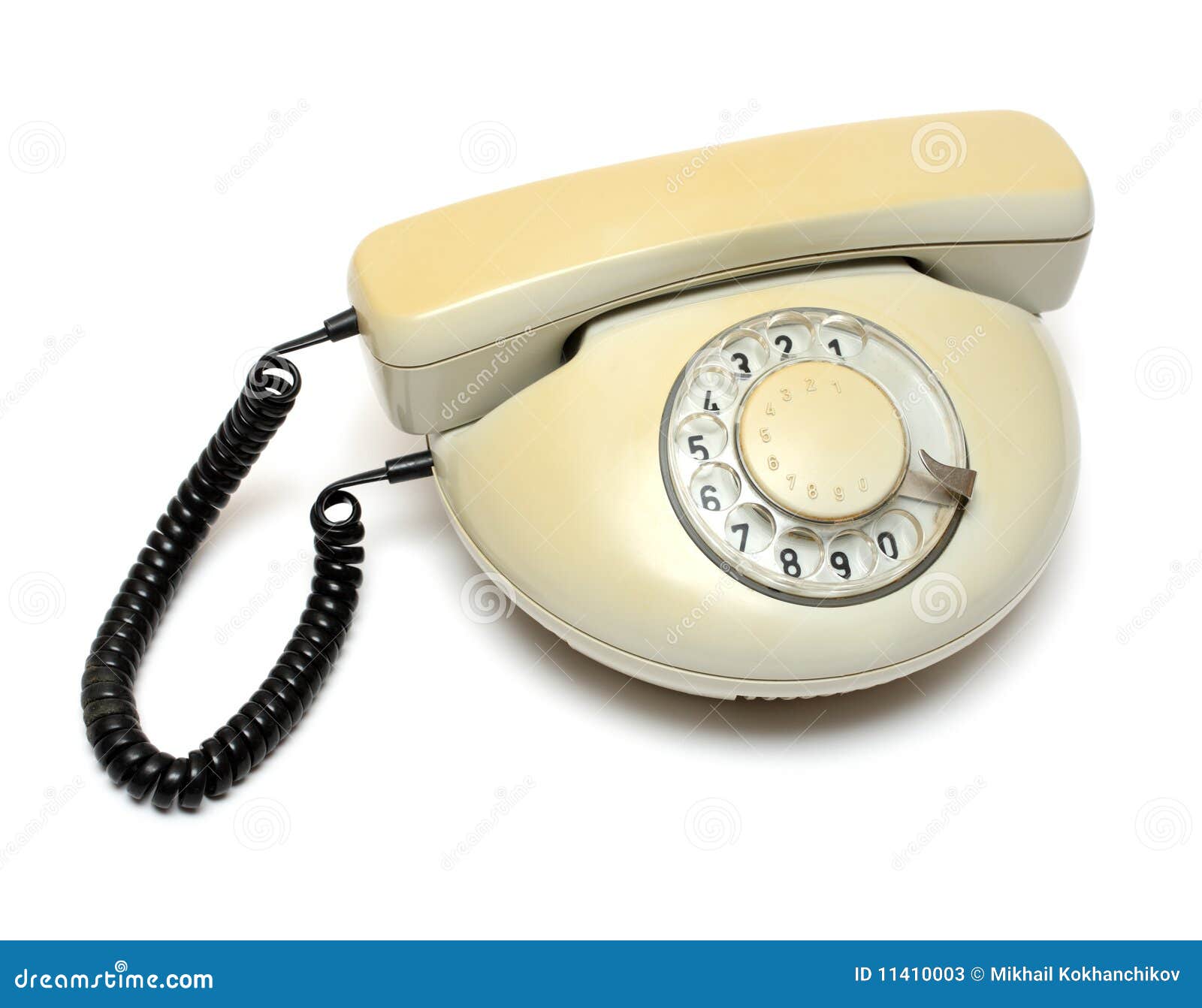 Old phone stock image. Image of rotary, communication - 11410003