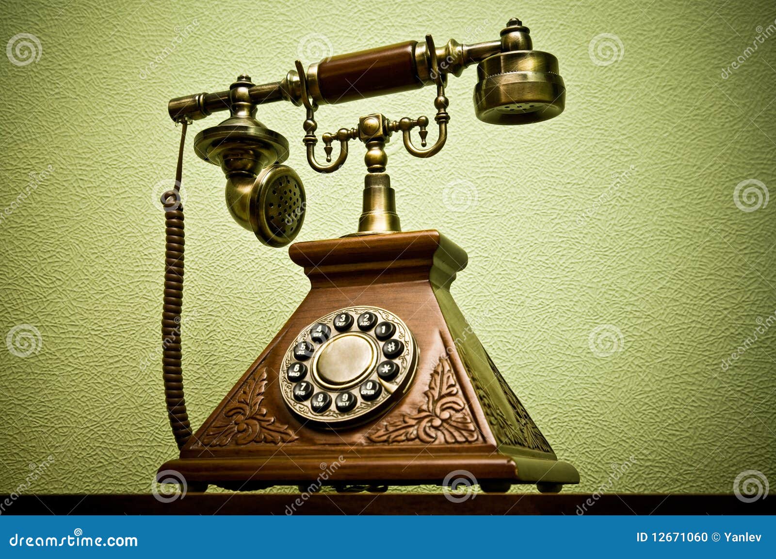 Old phone stock photo. Image of device, antiquity, dialplate - 12671060