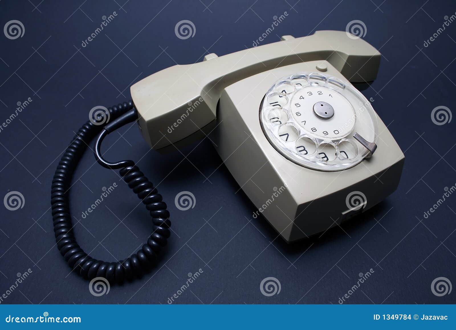 Old phone stock photo. Image of rotary, head, phone, communications ...