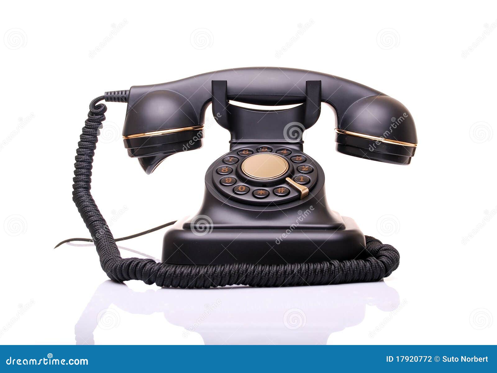 Old Phone stock photo. Image of classic, office, dial - 17920772