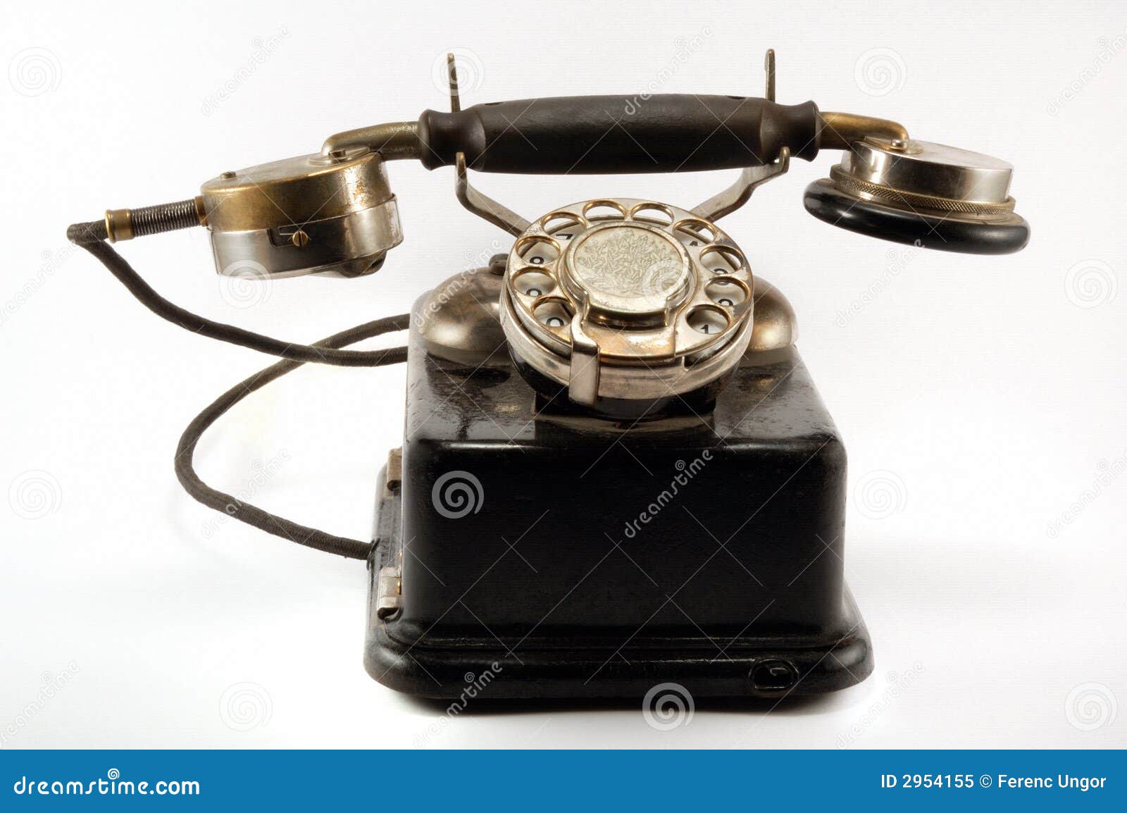 Old phone stock image. Image of contact, calling, dial - 2954155