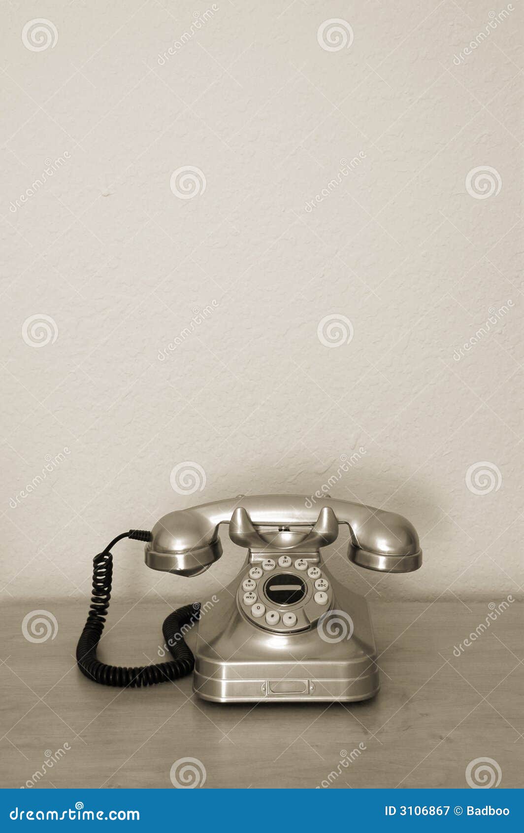 Old phone stock image. Image of buttons, designer, communication - 3106867