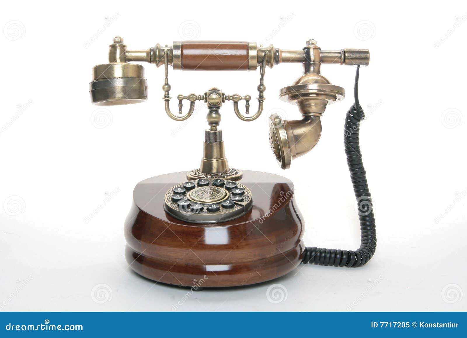 Old phone stock image. Image of telephony, connection - 7717205