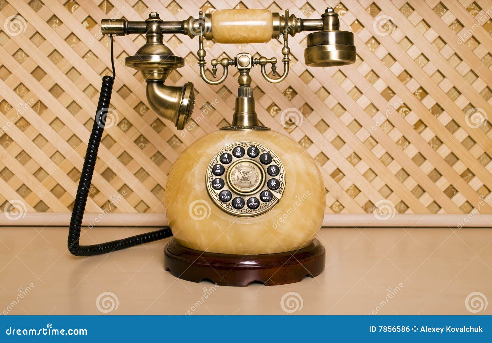 Old phone stock photo. Image of retro, call, antique, communication ...