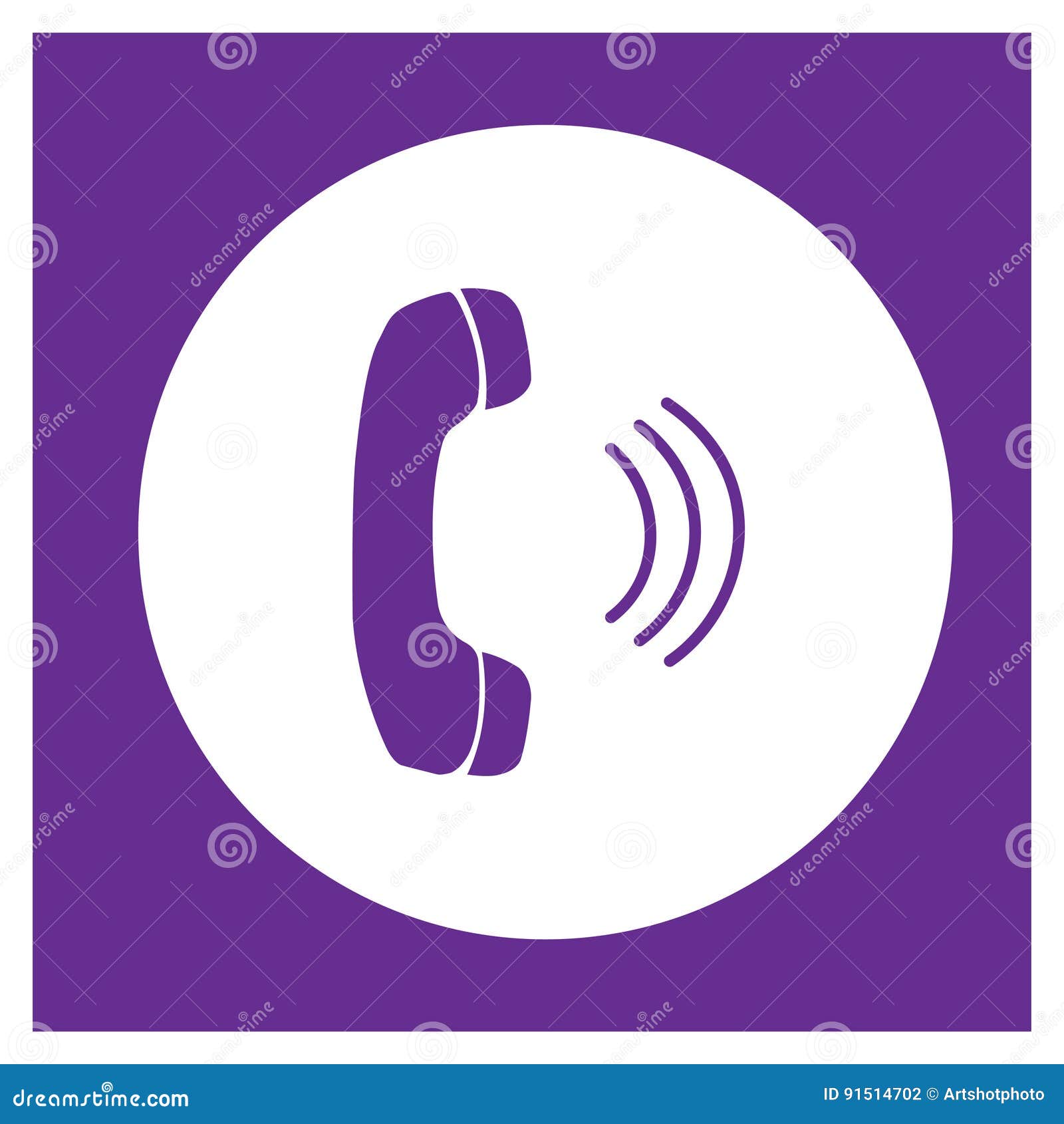 Old phone receiver stock illustration. Illustration of talk - 91514702