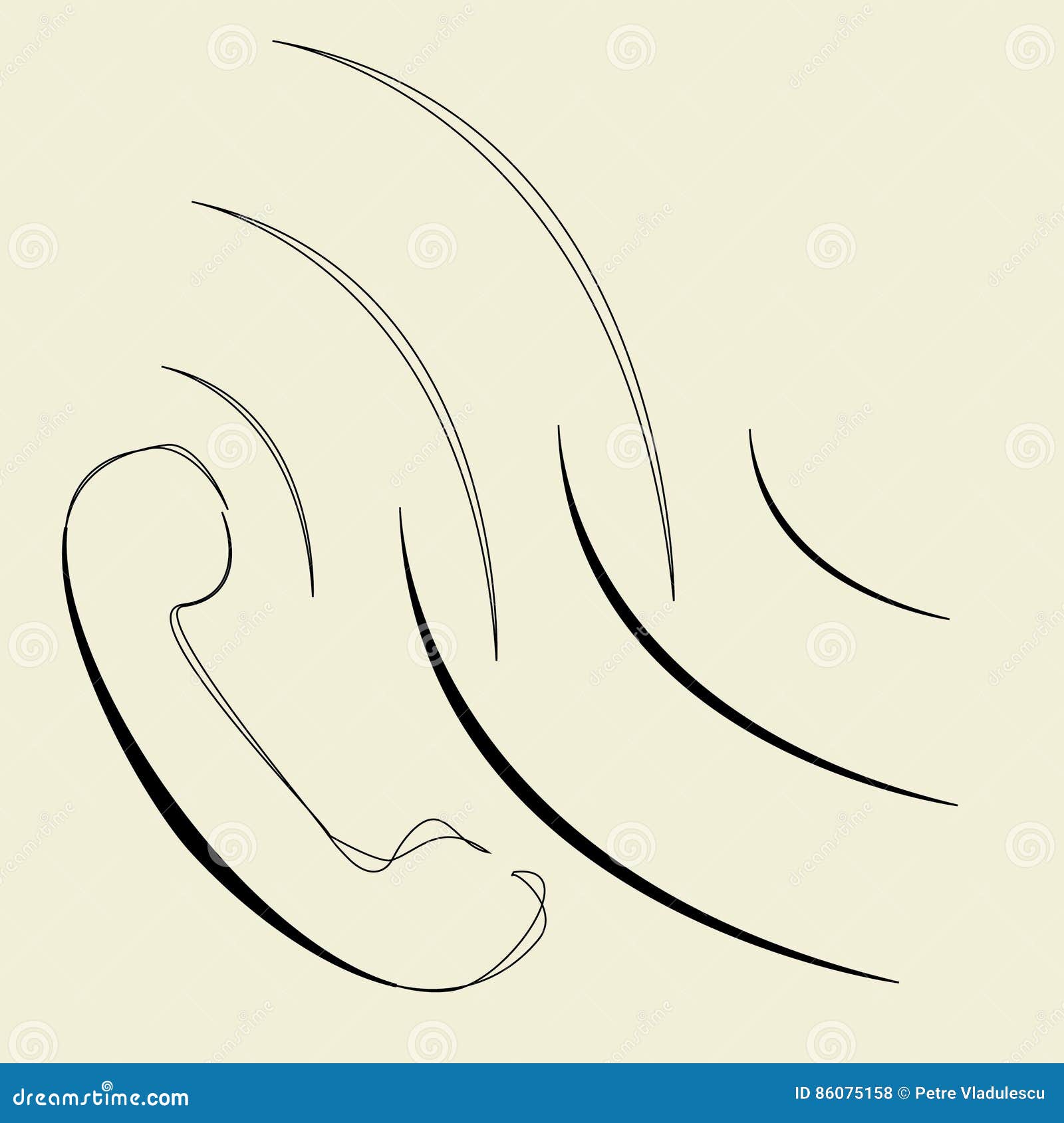 Old Phone Sound Waves Stock Illustrations – 26 Old Phone Sound Waves ...
