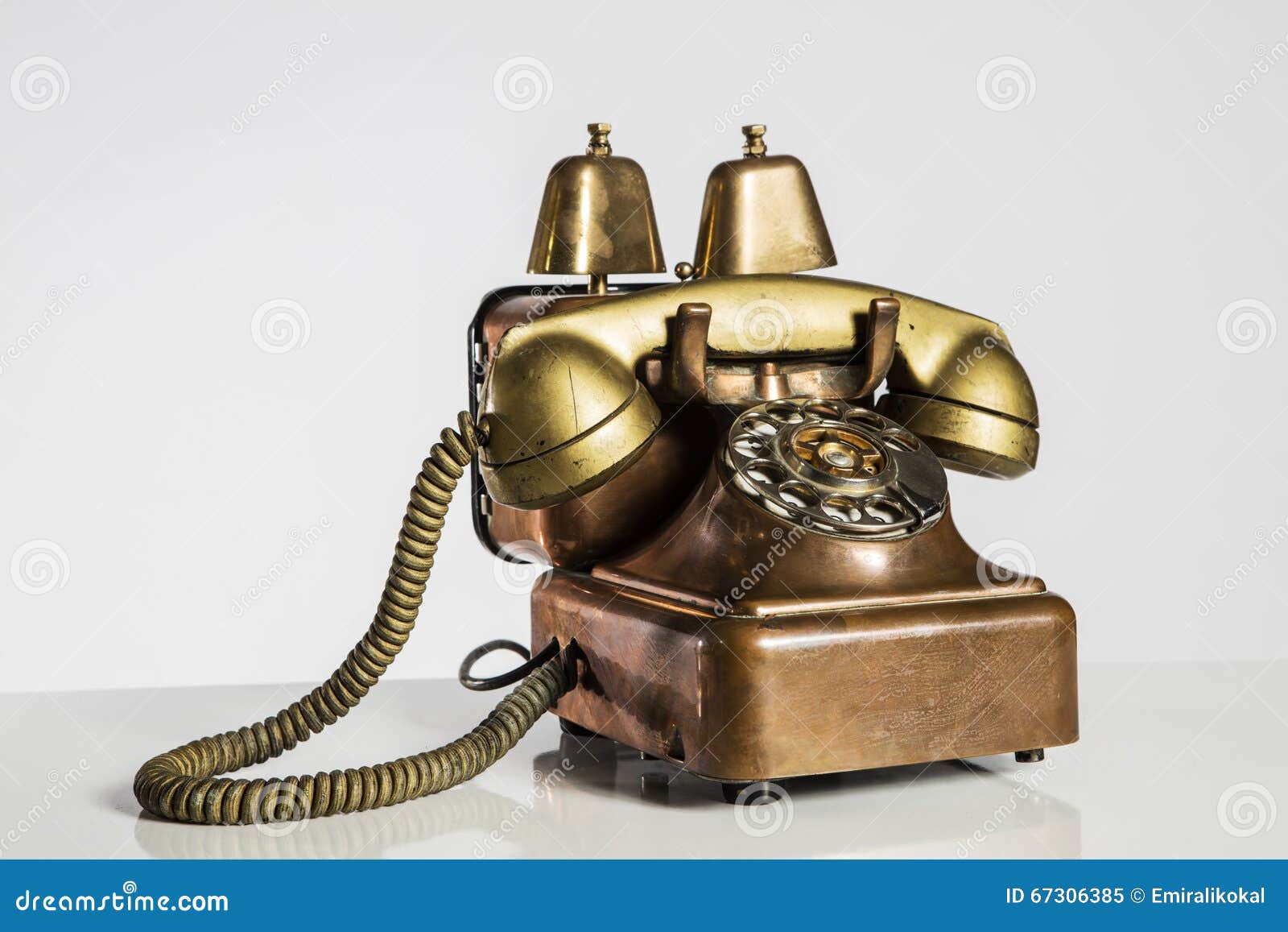 Old Phone stock image. Image of global, plastic, obsolete - 67306385