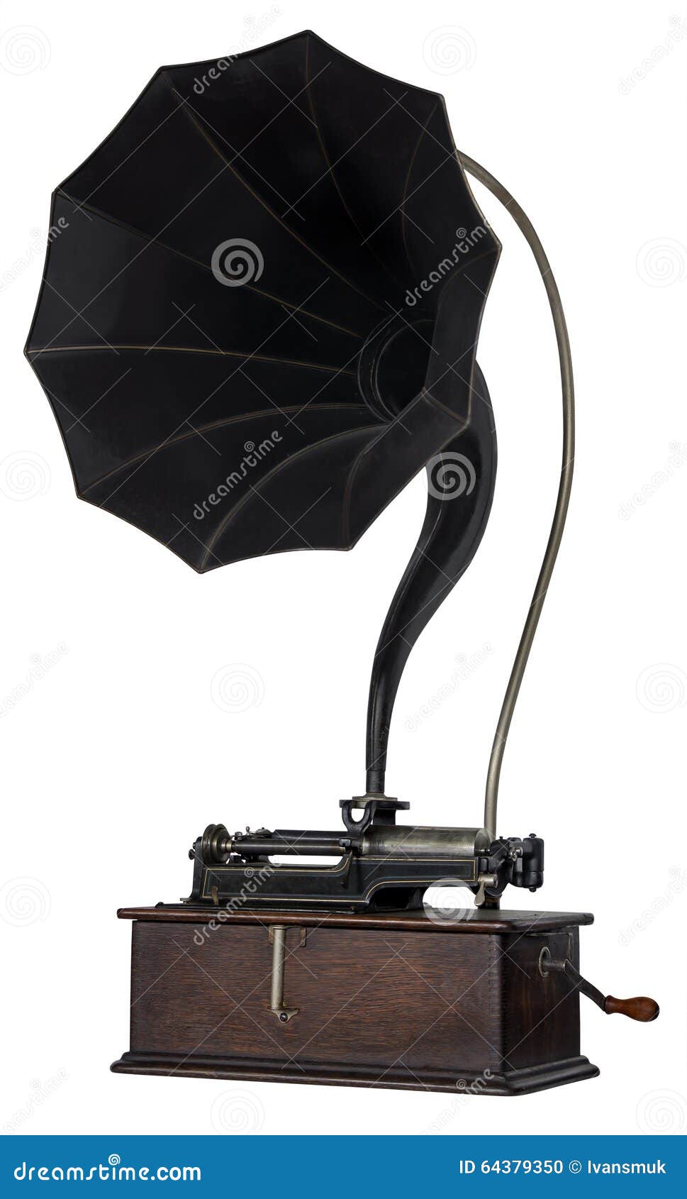 Old phonograph stock photo. Image of grunge, vintage - 64379350