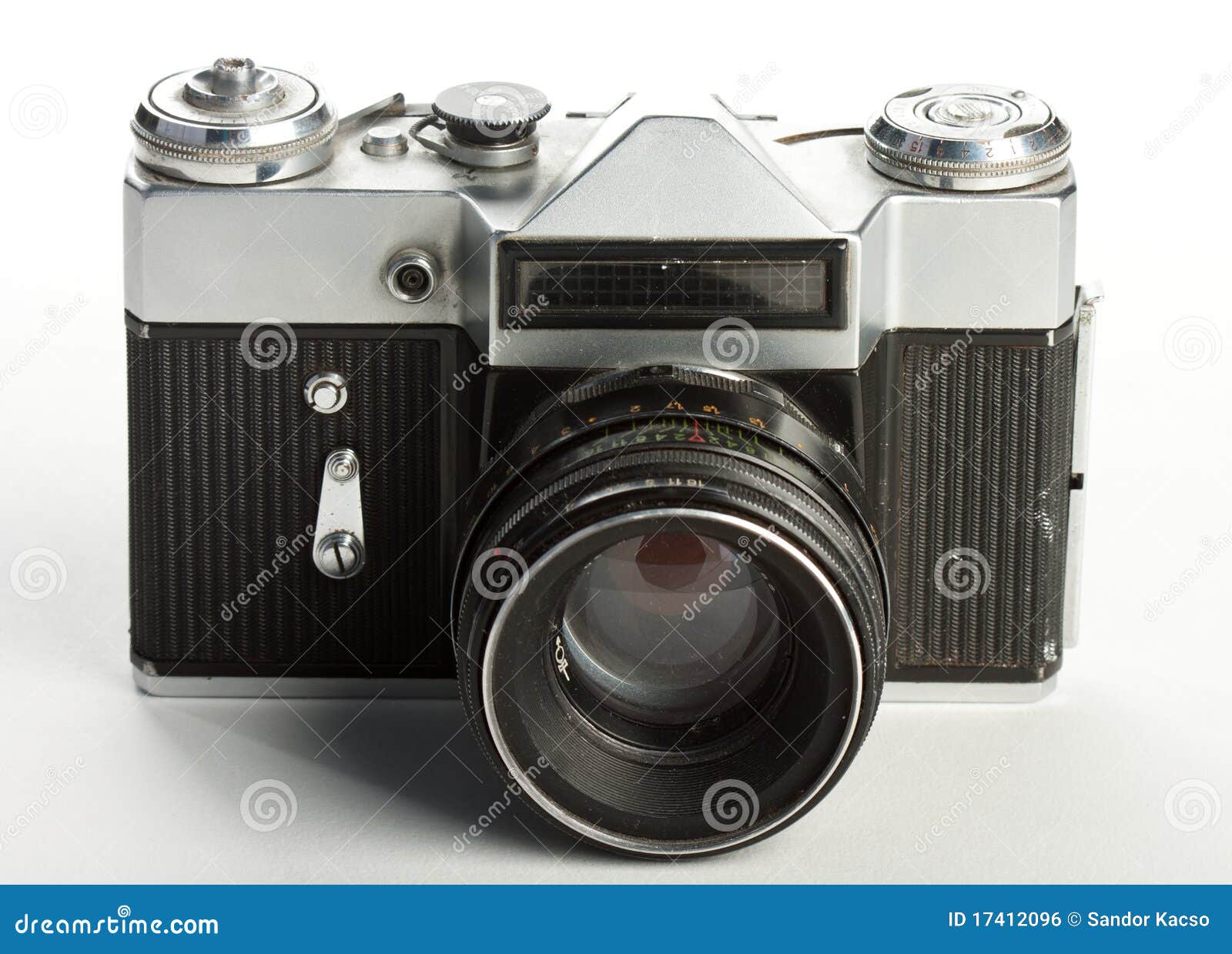 Old Photo Camera stock photo. Image of button, shutter - 17412096