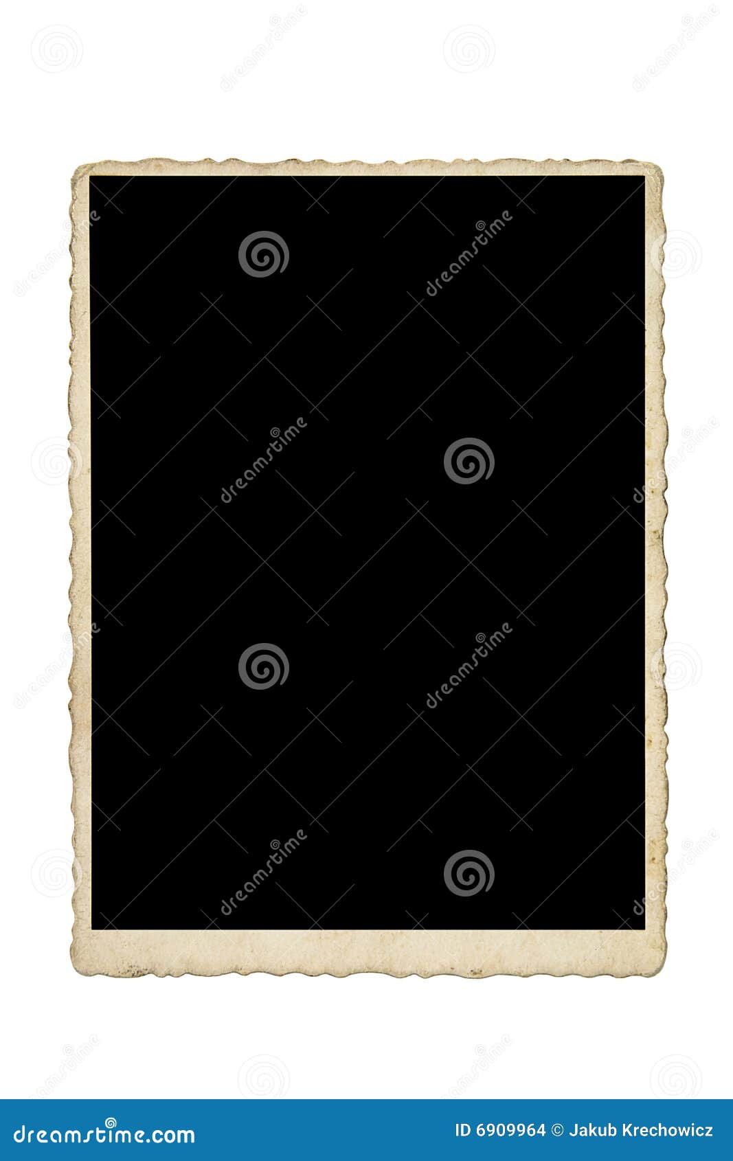 Old photo frame stock photo. Image of card, vertical, worn - 6909964