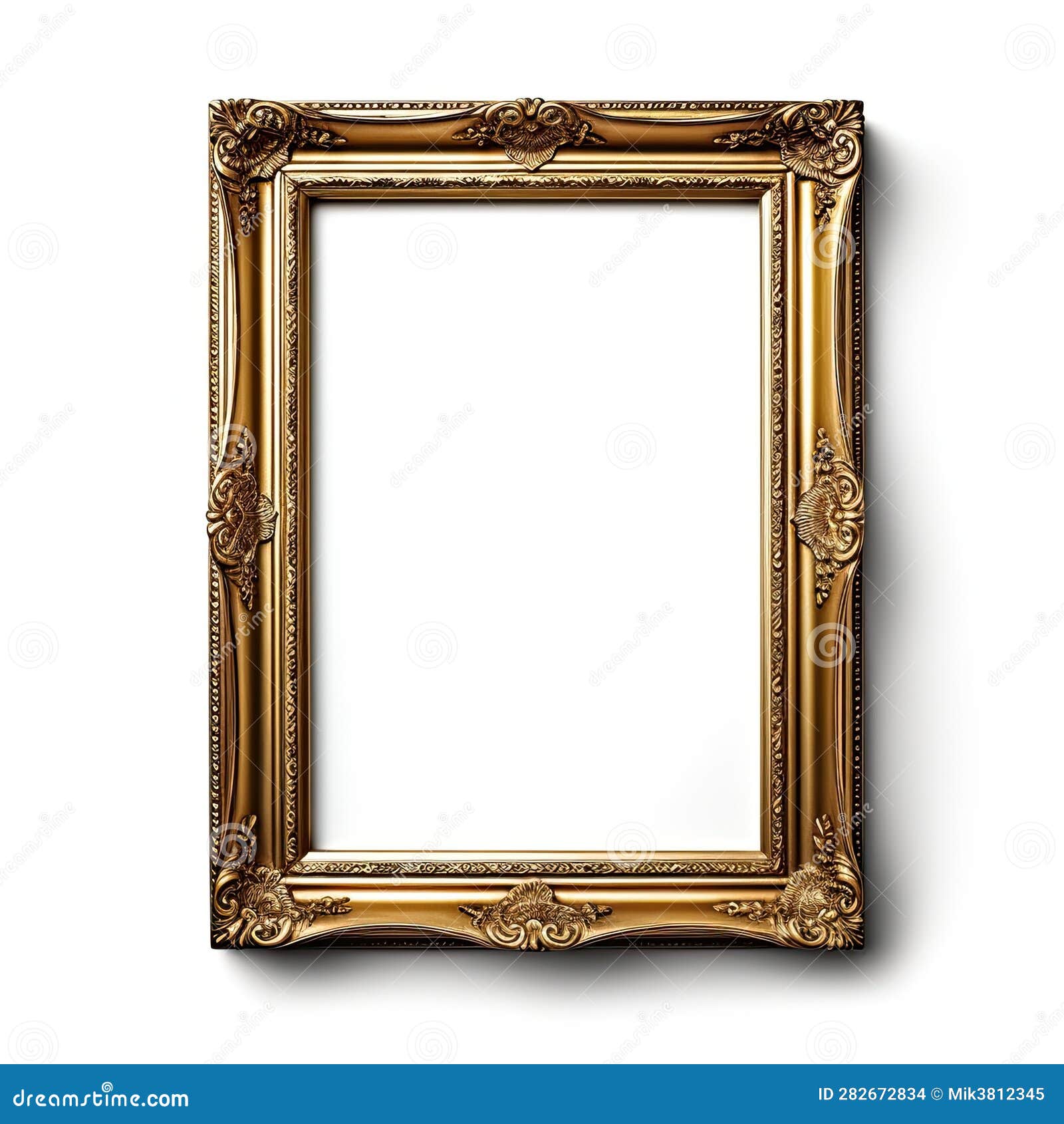 Old photo frame. stock illustration. Illustration of heritage - 282672834
