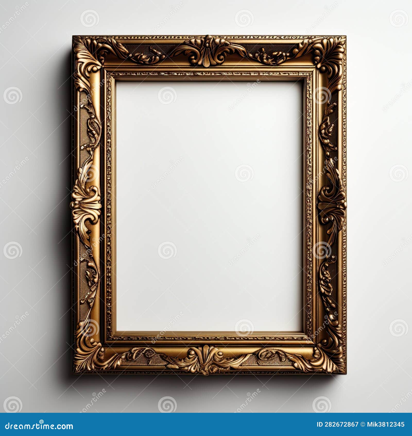 Old photo frame. stock illustration. Illustration of agedframe - 282672867