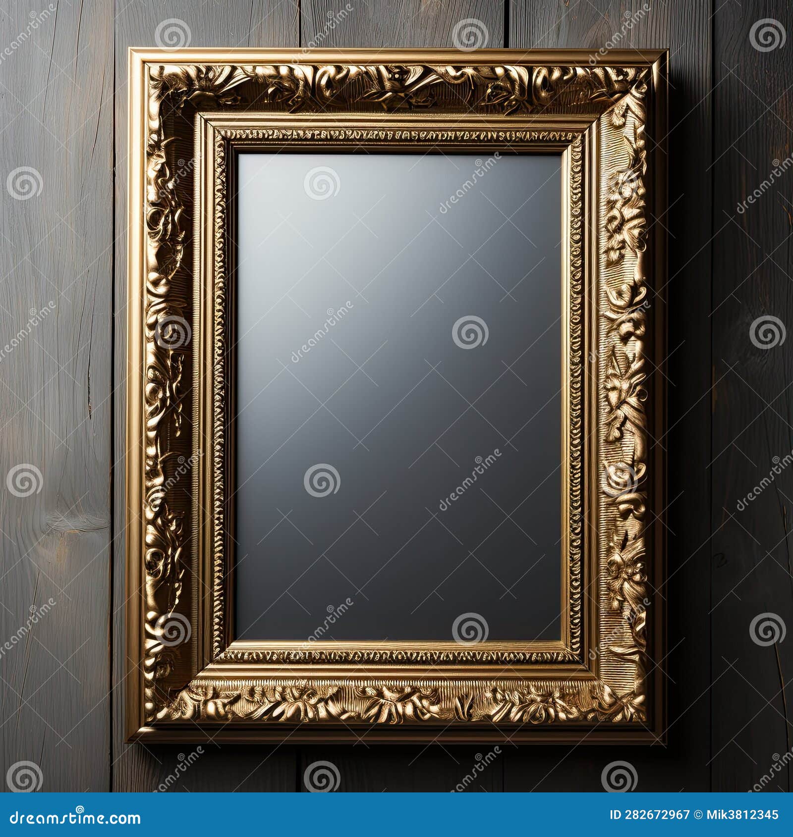 Old photo frame. stock illustration. Illustration of vintagephoto ...