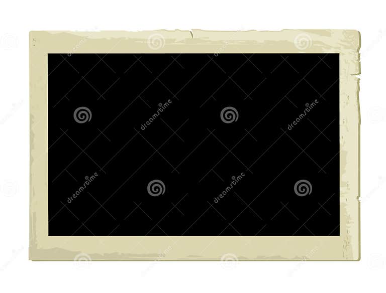 Old Photo Frame (illustration) Stock Vector - Illustration of pattern ...