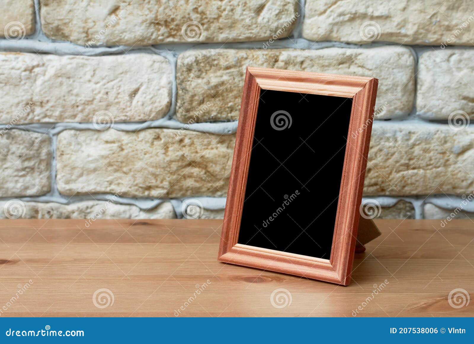 Old photo frame stock photo. Image of blank, brick, ornate - 207538006