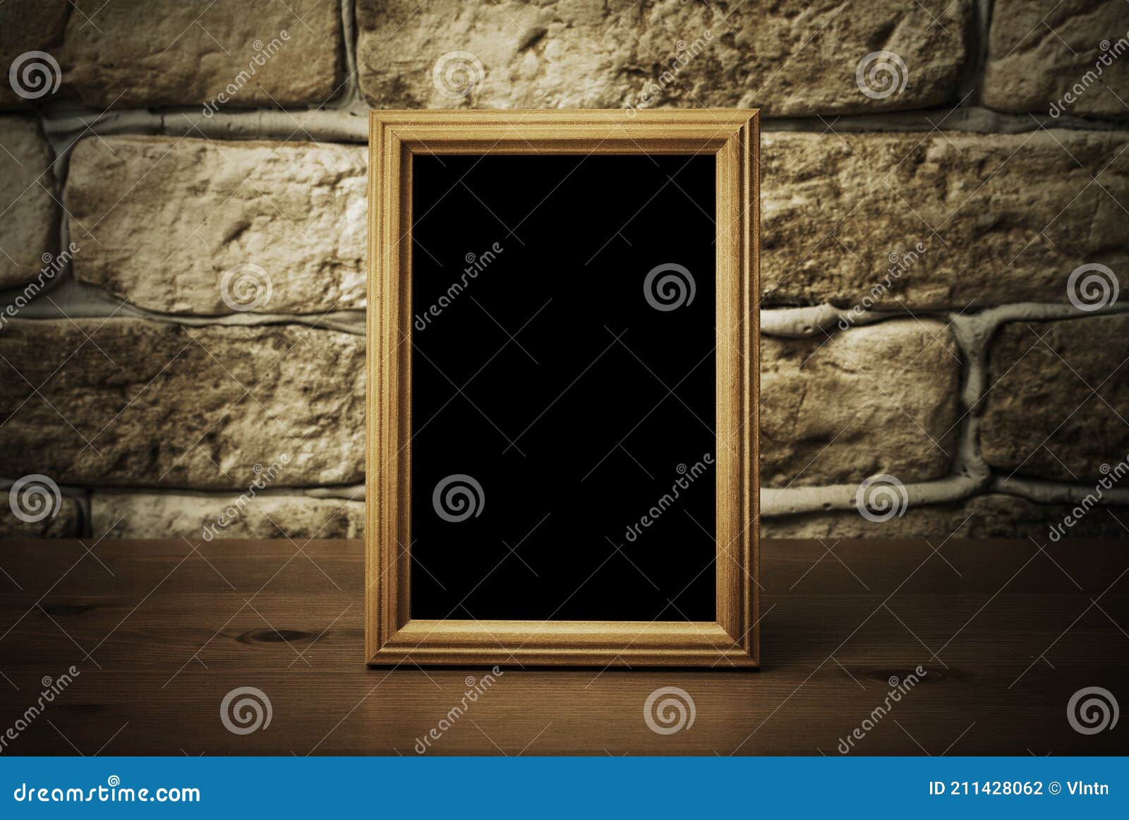 Old photo frame stock photo. Image of texture, aged - 211428062