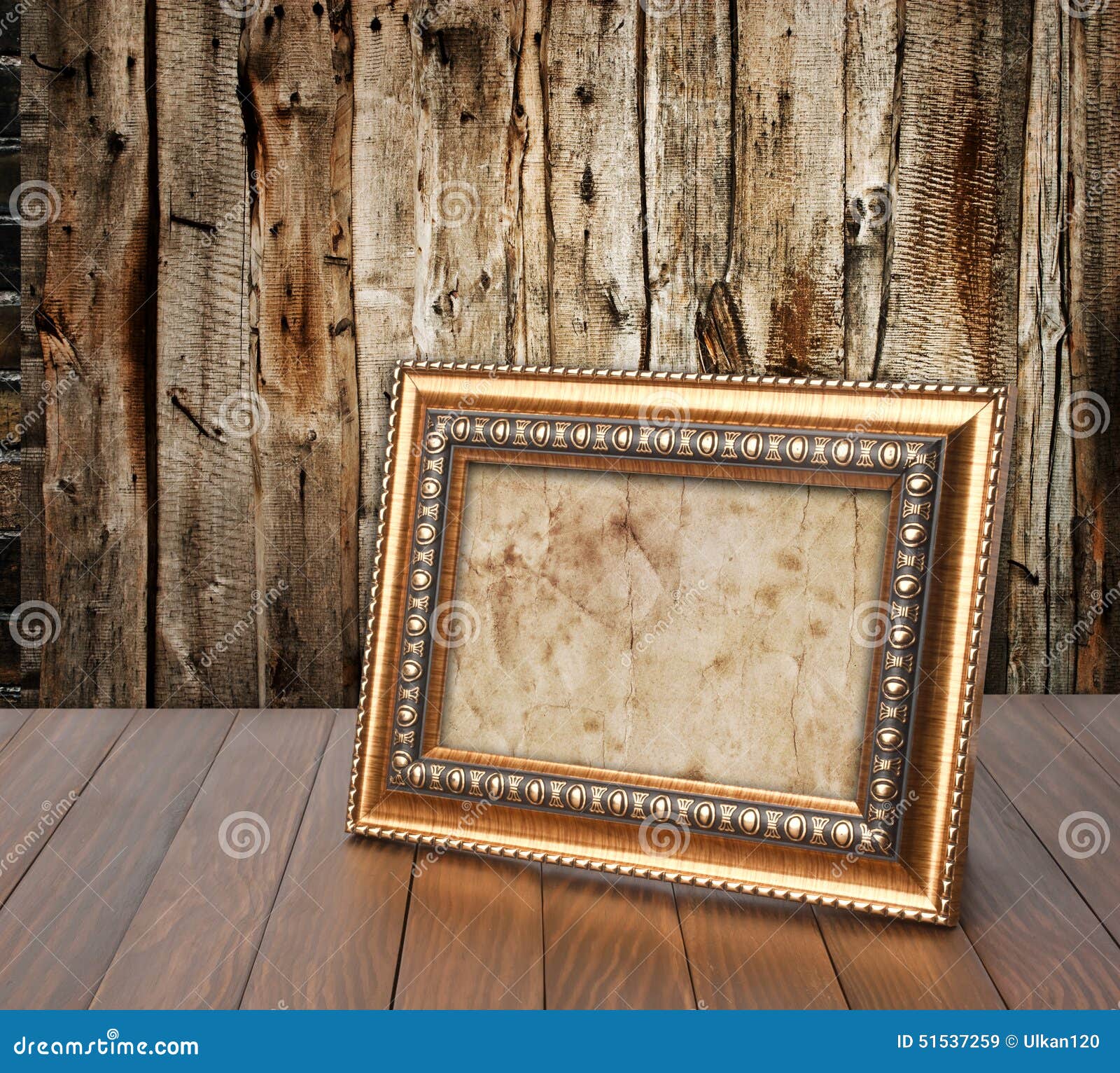 Old photo frame stock image. Image of obsolete, frame - 51537259