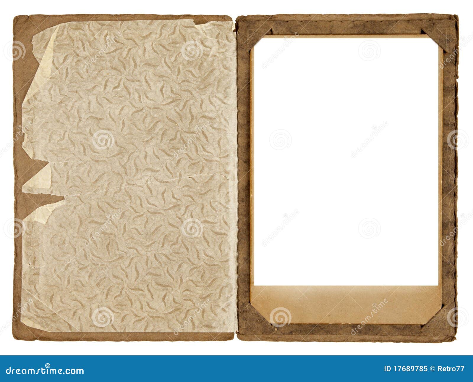 Old photograph frame stock image. Image of background - 17689785