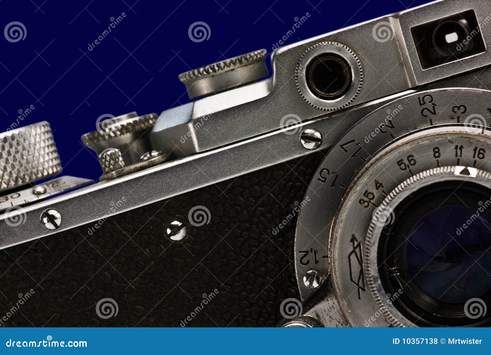 Old photographic camera stock photo. Image of 35mm, lens - 10357138
