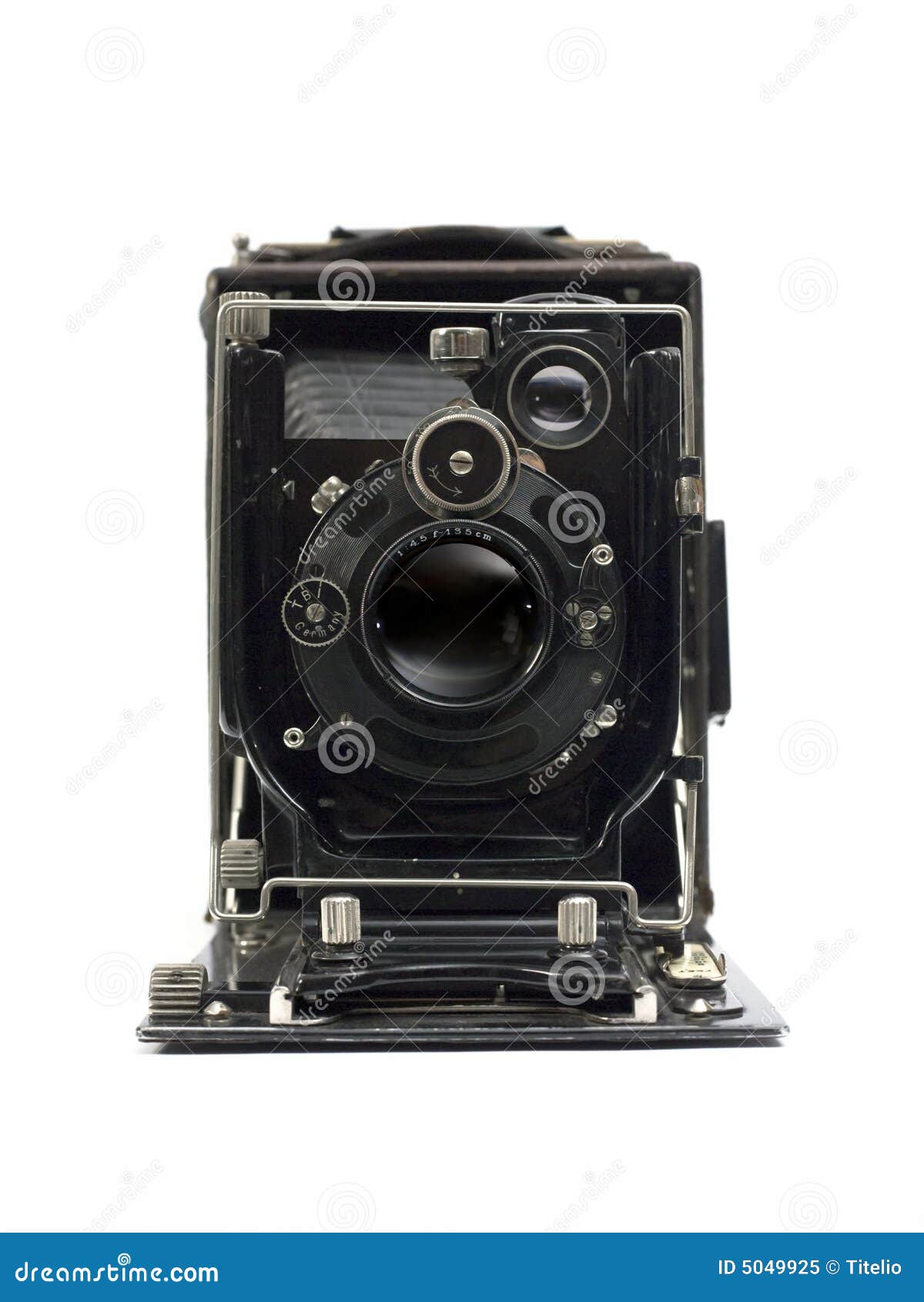 Old photographic camera stock image. Image of macro, antiquity - 5049925