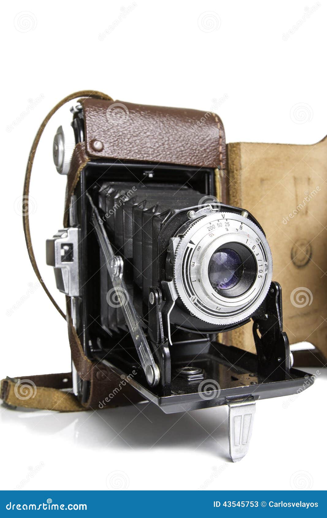 Old Photographic Camera stock image. Image of history - 43545753