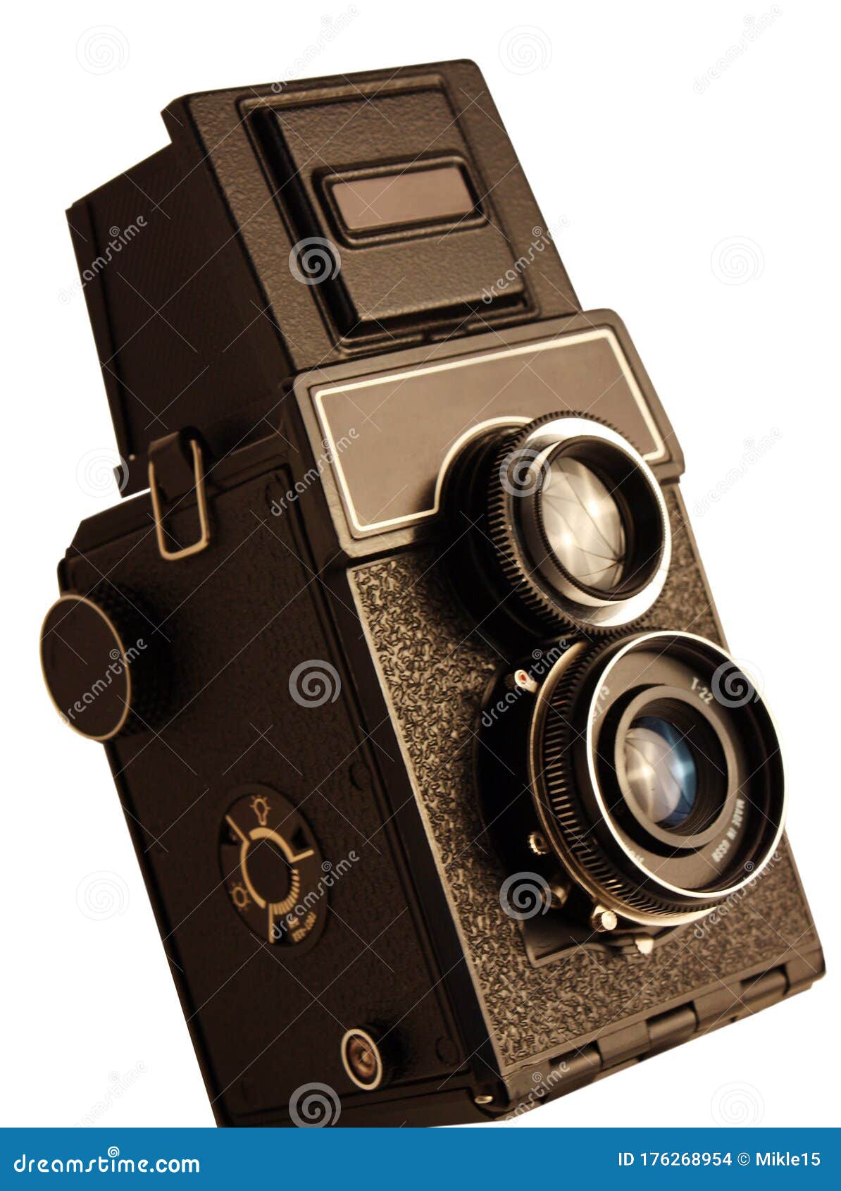 Old photographic camera stock photo. Image of photographer - 176268954