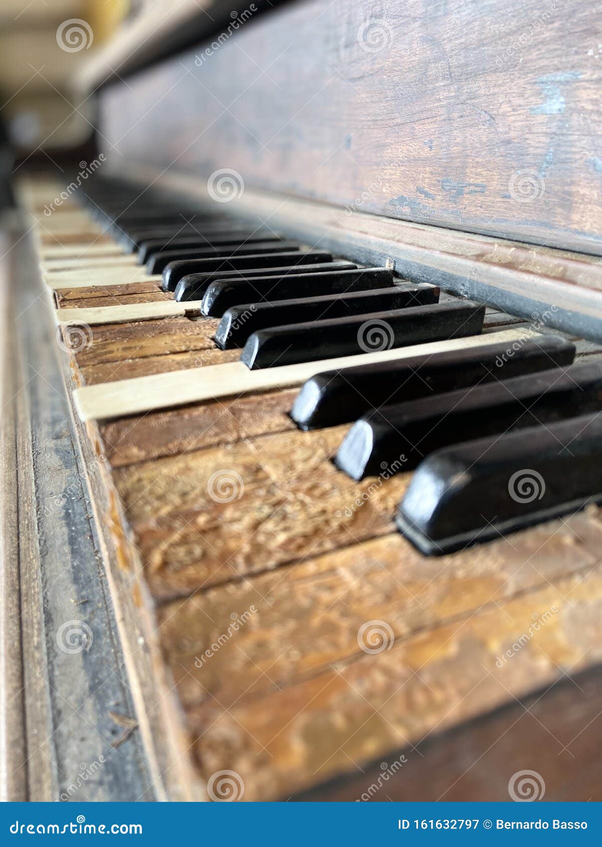Old Piano stock image. Image of music, piano, vintage - 161632797