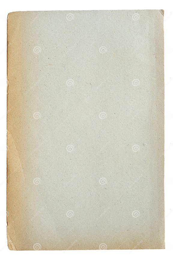 Old pice of paper stock image. Image of edge, book, copy - 6629371