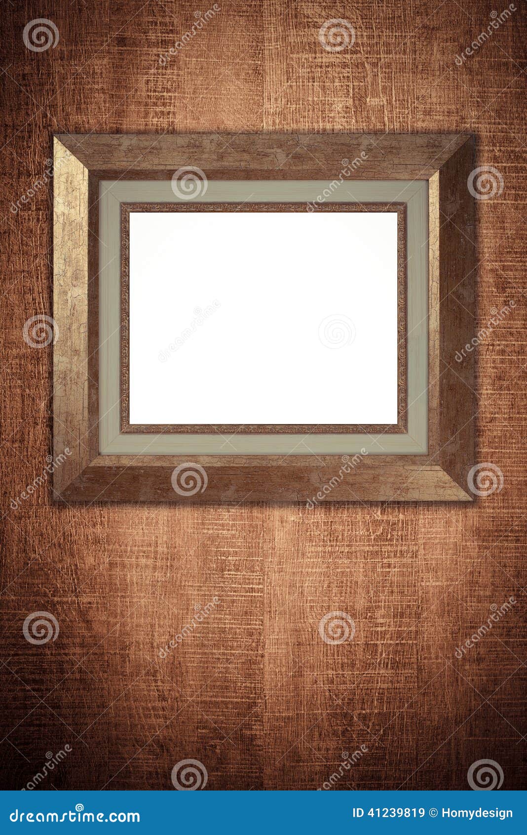 Old picture frame stock image. Image of inside, aged - 41239819