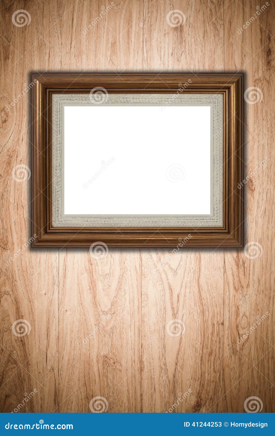 Old picture frame stock image. Image of gold, concept - 41244253