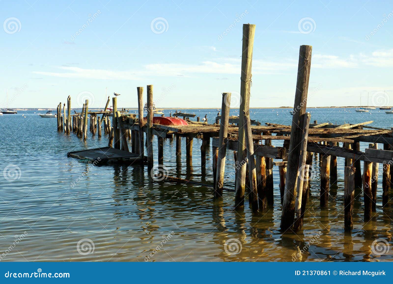Old pier stock image. Image of provincetown, space, dock - 21370861