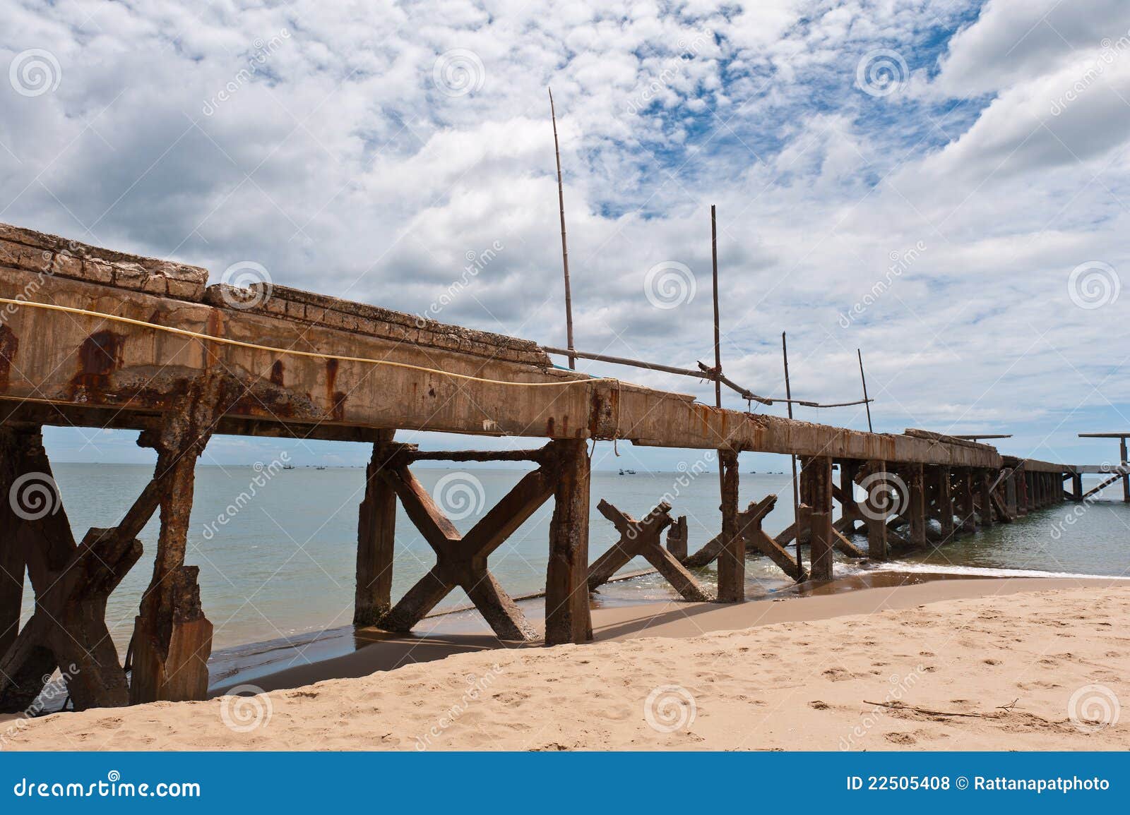 Old pier stock photo. Image of summer, travel, scene - 22505408