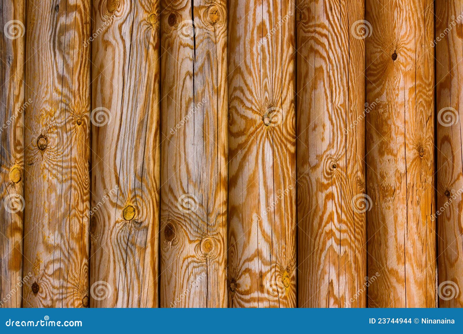 Old pine logs stock photo. Image of home, built, forest - 23744944